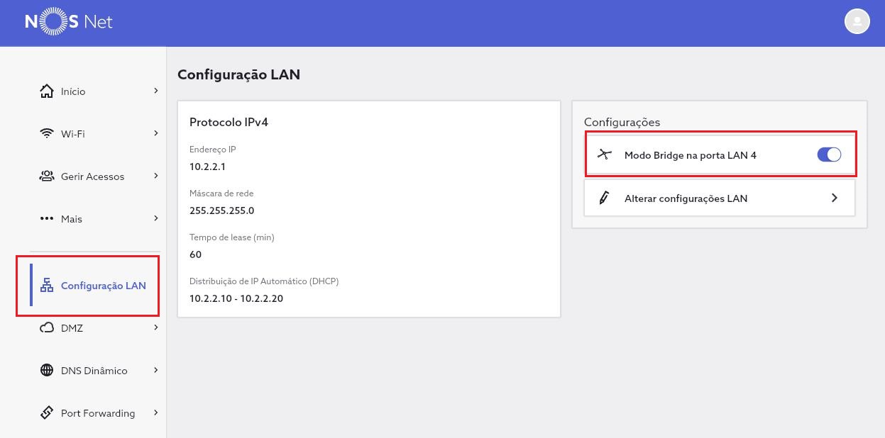 Como configurar router para acesso à Internet via NOS? – DrayTek